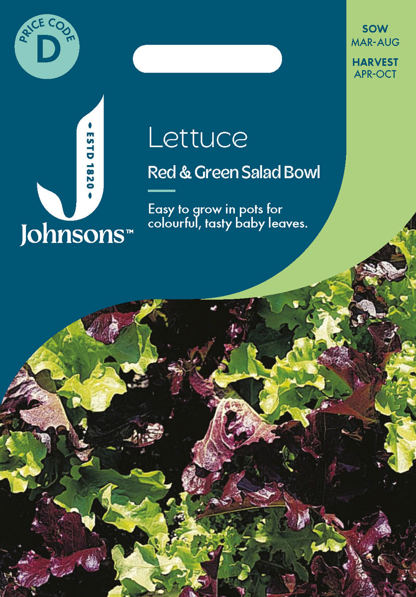 Lettuce Red & Green Salad Bowl Mix – Milestone Garden Centre