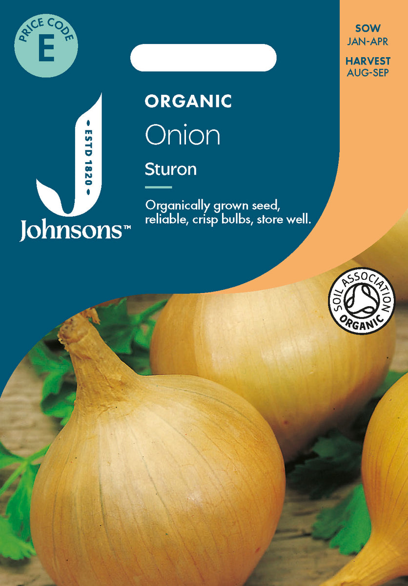 Onion Sturon Organic – Milestone Garden Centre