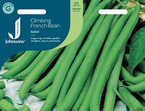 Climbing French Bean Isabel – Milestone Garden Centre