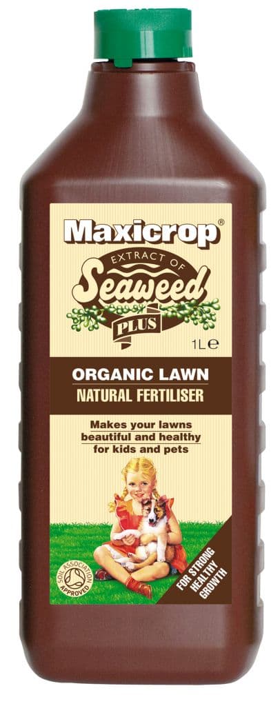 Maxicrop Organic Lawn Feed 1L – Milestone Garden Centre